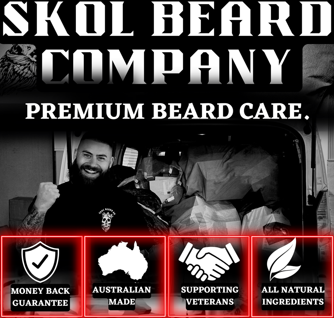 Premium Beard Oil, Balm & Accessories - Skol Beard Company Australia💀 – SKOL BEARD CO