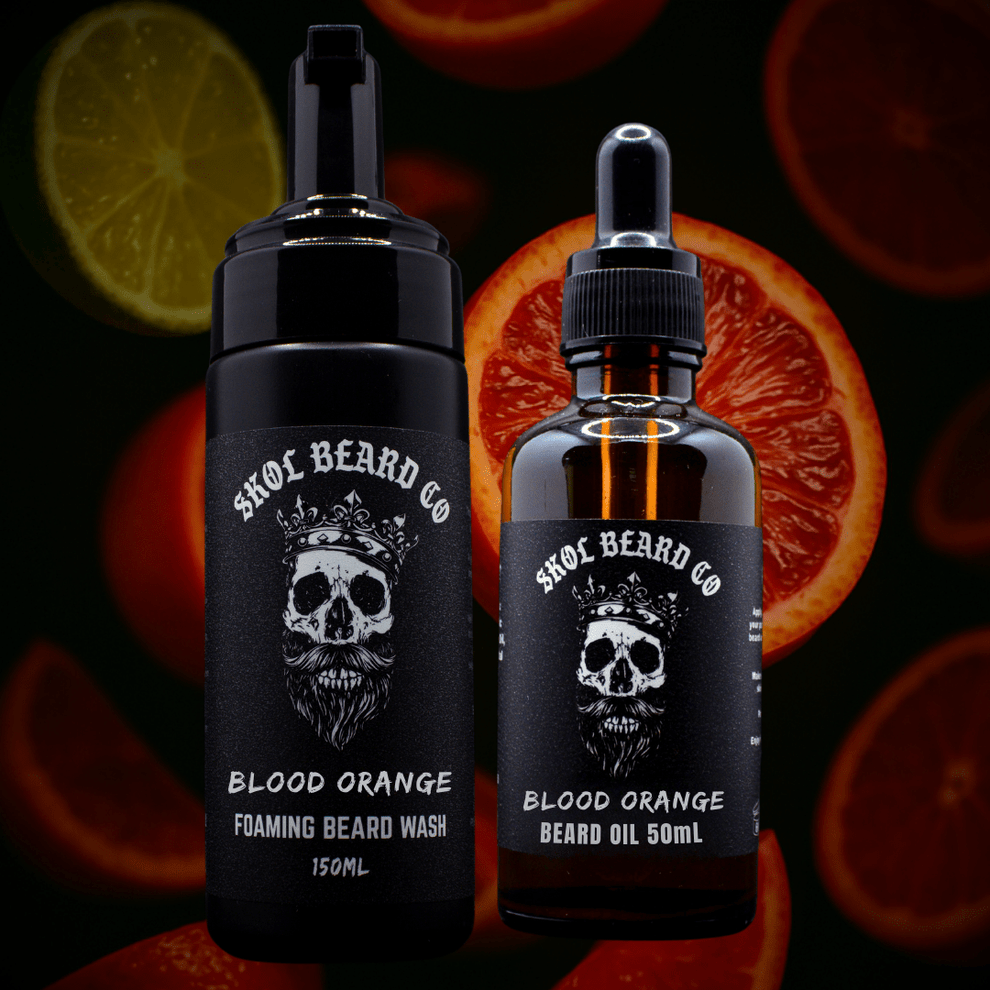 Skol's 'Blood Orange' Beard Care - Bursting with Juicy Orange, Zesty C ...