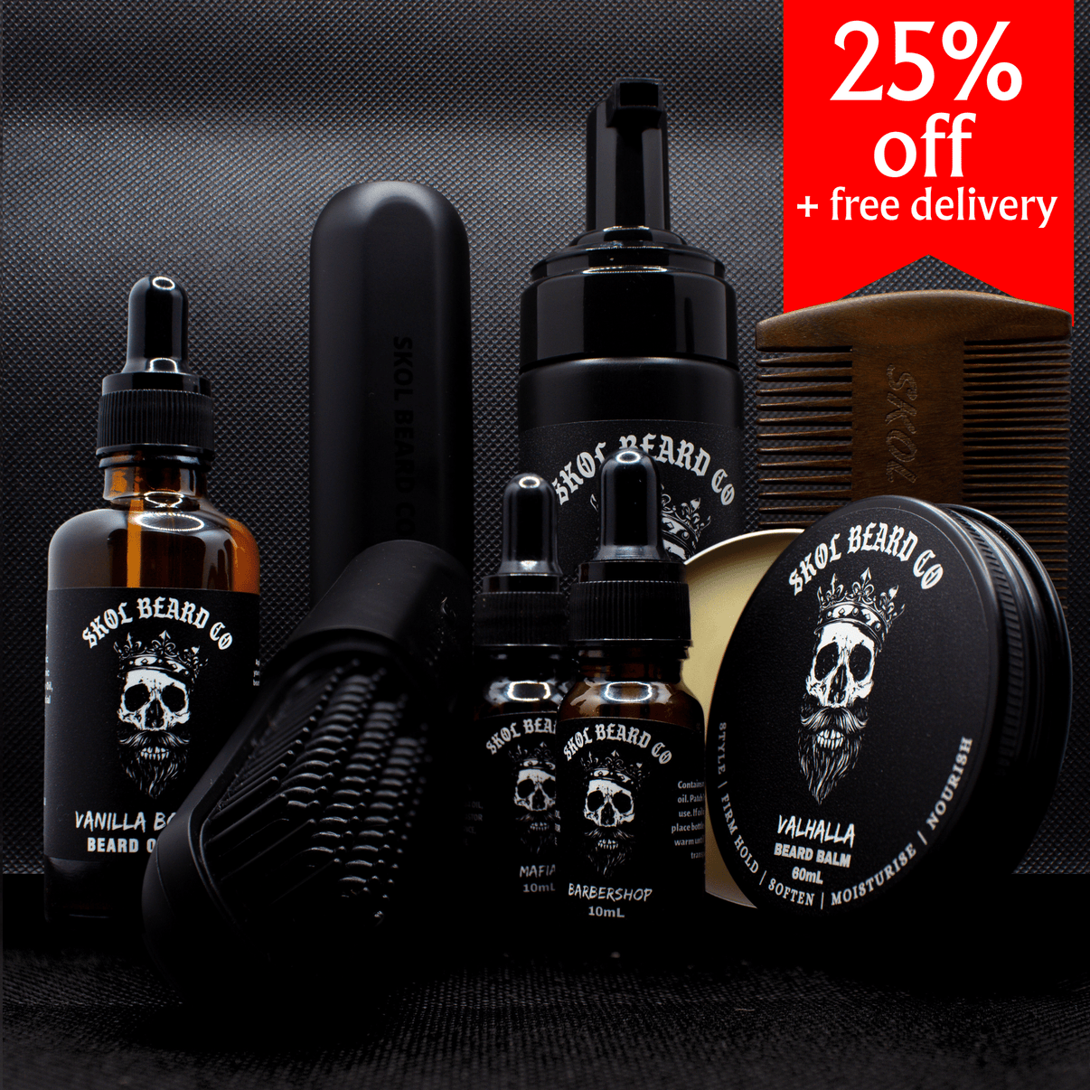 Gentleman's Kit (Beard Straightener) – SKOL BEARD CO